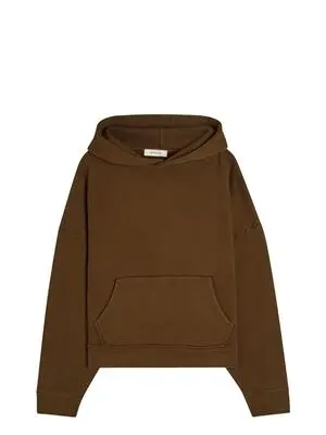 ENTIRE STUDIOS Heavy Hooded Cotton Sweatshirt - Brown