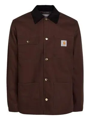 Carhartt Work In Progress Michigan Canvas Jacket Burgundy