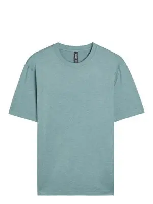 Vuori Ponto Performance Jersey T-shirt - Light Blue