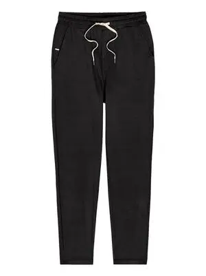 Vuori Ponto Performance 30 Stretch-jersey Sweatpants - Black