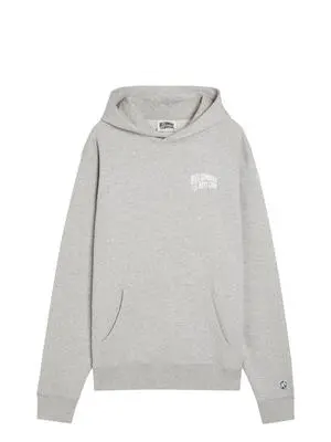 BILLIONAIRE BOYS CLUB Small Arch Logo Hooded Cotton Sweatshirt - Grey