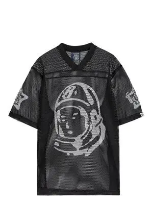 BILLIONAIRE BOYS CLUB Logo-print Mesh Football T-shirt - Black
