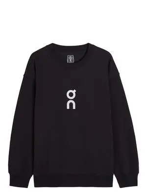 On Cotton-blend Sweatshirt - Black