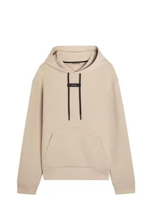 On Hooded Cotton-blend Sweatshirt - Beige