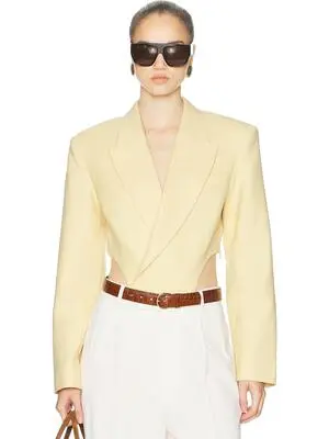 Ronny Kobo Florina Bodysuit - Banana