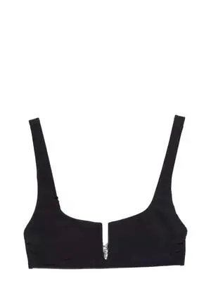 Bondi Born Clio Bikini Top - Black