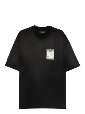 Amiri Logo-print T-shirt - Black