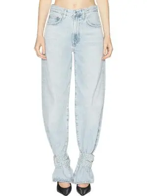 AGOLDE Cinched Hem Loose Taper Jeans - Custom