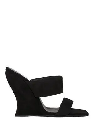 Alaïa Wedge Mules - Noir