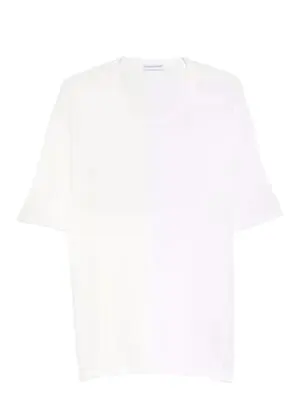 Maison Labiche Ziem Knitted T-shirt - White