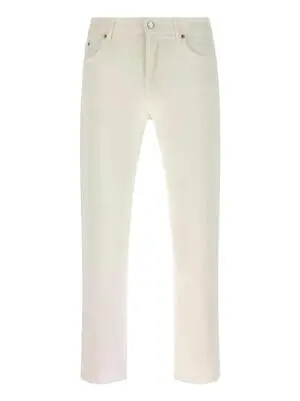 DEPARTMENT 5 Garment-dyed Straight Jeans - Neutrals