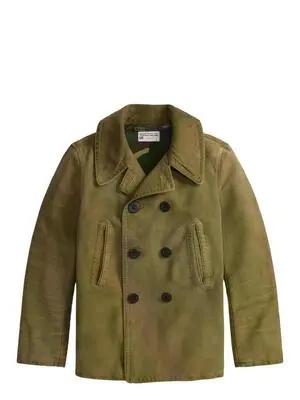 Ralph Lauren Button Corduroy Coat - Green