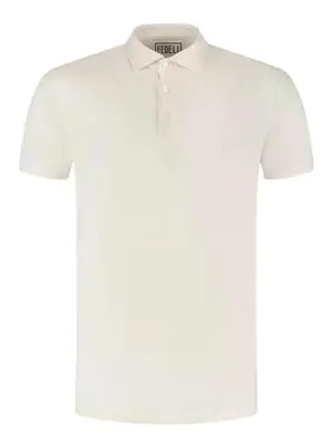 Fedeli Buttoned Polo Shirt - Neutrals