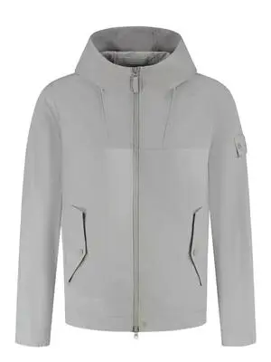 Stone Island Hooded Zipped Jacket - Grey