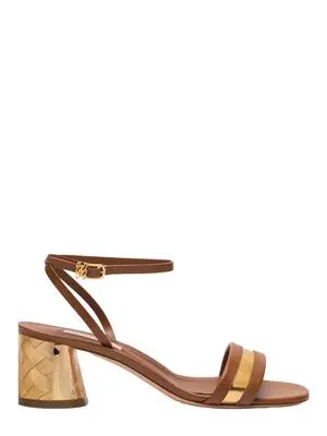 Casadei Buckle-strap Heeled Sandals - Brown