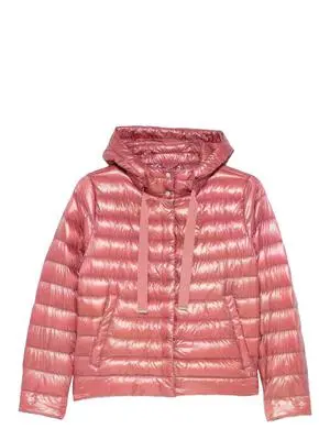 Herno Quilted Hooded Jacket - Pink