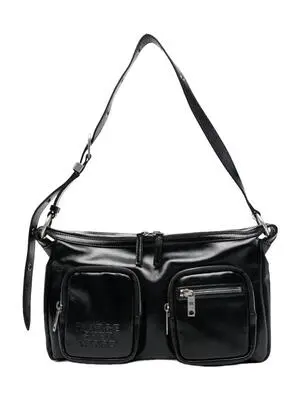 MARGESHERWOOD Logo-embossed Shoulder Bag - Black