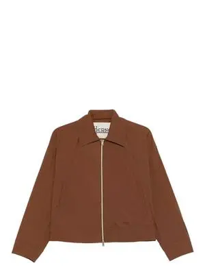 Herno Zip-up Jacket - Brown