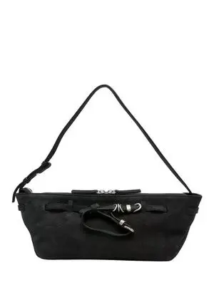 MARGESHERWOOD Drawstring Shoulder Bag - Black