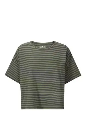 Labo.art Striped T-shirt - Green