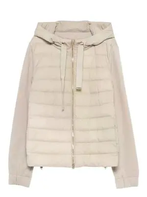 Herno Hooded Puffer Jacket - Neutrals