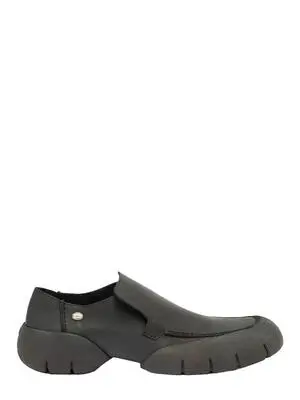 DIESEL D-mathieu Leather Loafers - Black