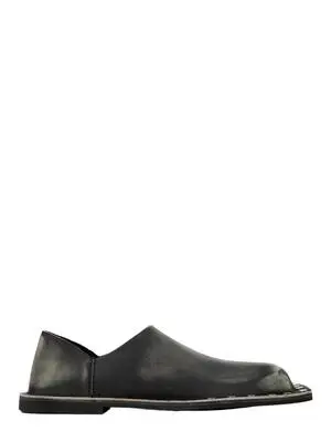 Camper Studded Leather Loafers - Black