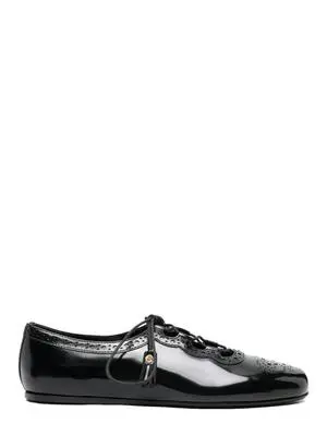Church's Tassel Brogue Ballerinas - Black