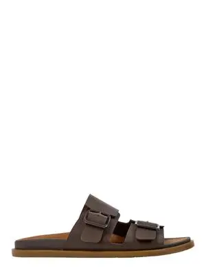 Camper Lluc Buckle-strap Sandals - Brown