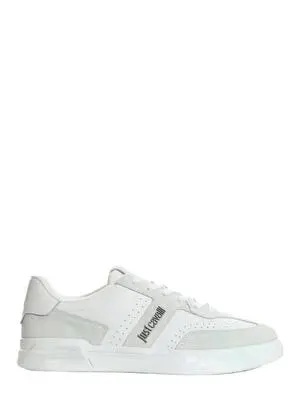 Just Cavalli Perforated Sneakers - White