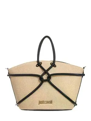 Just Cavalli Knot-detail Tote Bag - Neutrals