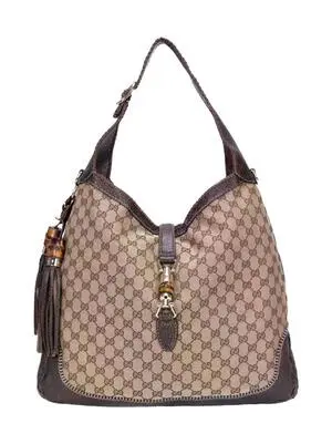 Gucci Jackie Monogram Shoulder Bag - Neutrals