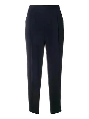 Alberto Biani Cropped Trousers - Blue