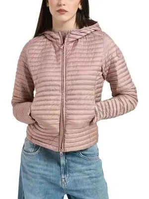 COLMAR Quilted Hooded Jacket - Pink
