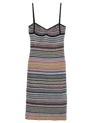 Missoni Striped Trim Dress - Yellow