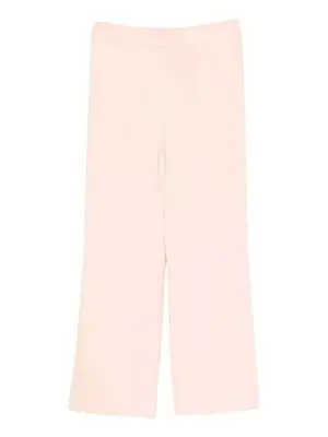 Etro Wide-leg Cropped Trousers - Pink