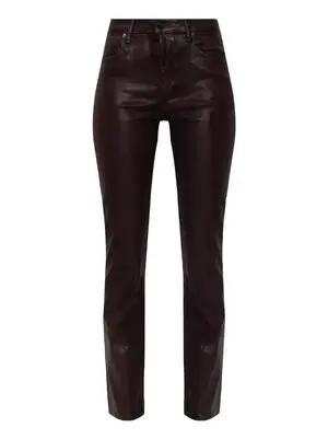 ALLSAINTS Haldan Waxed Jeans - Brown