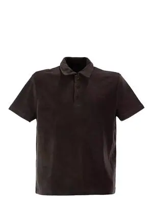 A.p.c. Terry Polo Shirt - Brown