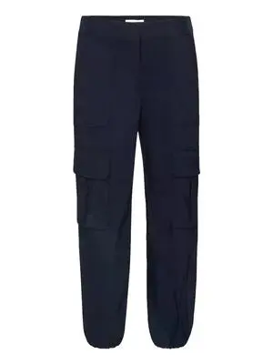Veronica Beard Dari Cargo Trousers Blue