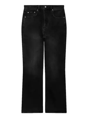 REPRESENT Boot Cut Denim Trousers - Black