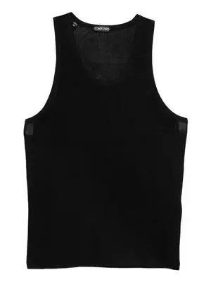 TOM FORD Round-neck Tank - Black