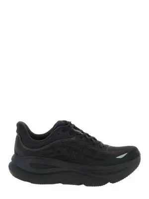 HOKA Bondi Lace-up Sneakers - Black