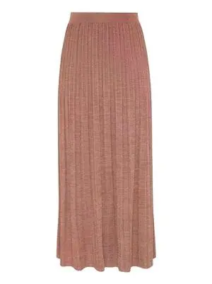 ZIMMERMANN Wanderlust Metallic Midi Skirt
