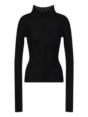 GIORGIO ARMANI Knitted Roll-Neck Sweater
