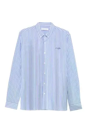 Maison Labiche Malesherbes Striped Shirt - Blue