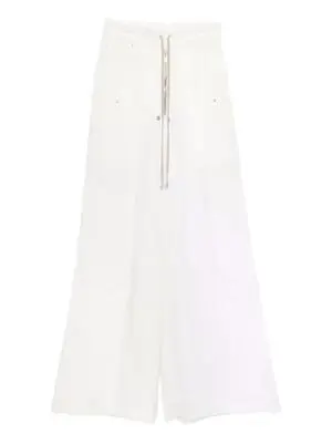 Rick Owens Bela Drawstring Trousers - White