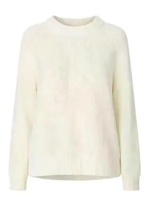 Jenni Kayne Ribbed Knit Cotton Sweater - Neutrals