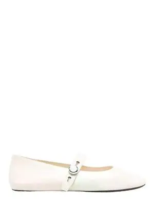 Tory Burch Romy Mary Jane Ballet Flats - Neutrals