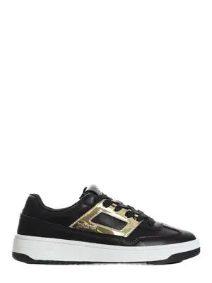 Just Cavalli Logo-detail Sneakers - Black