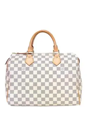 LOUIS VUITTON 30 Speedy Tote Bag - Neutrals